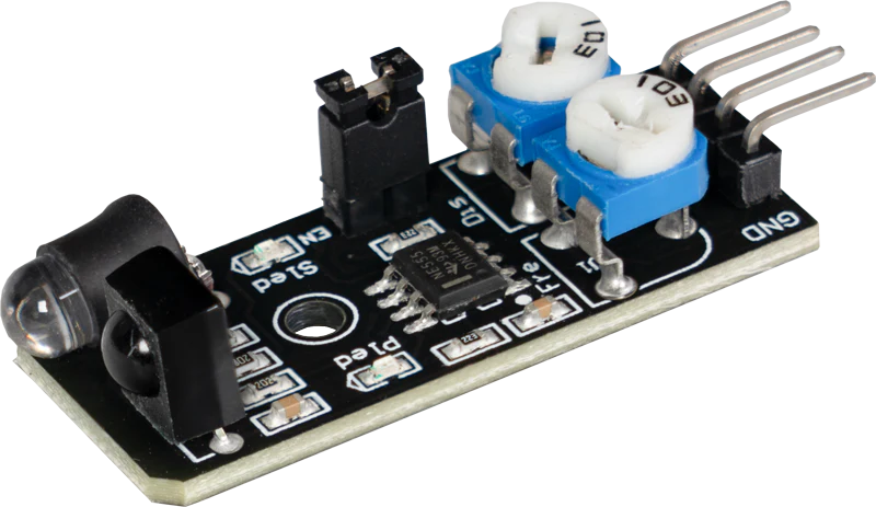 Kit Robot 2WD Éviteur d’Obstacle avec Télécommande Infrarouge (HX1838 ...